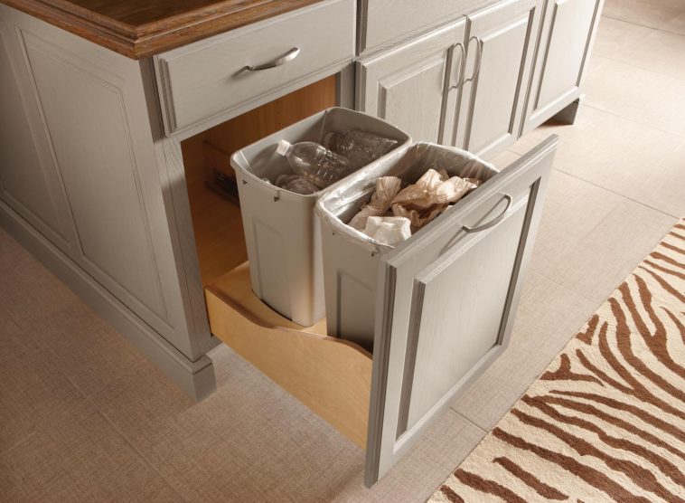 Yorktowne Cabinetry | Pull-Out Waste Cabinets