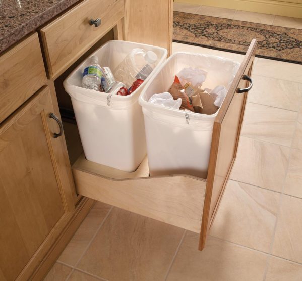 Yorktowne Cabinetry | Pull-Out Waste Cabinets