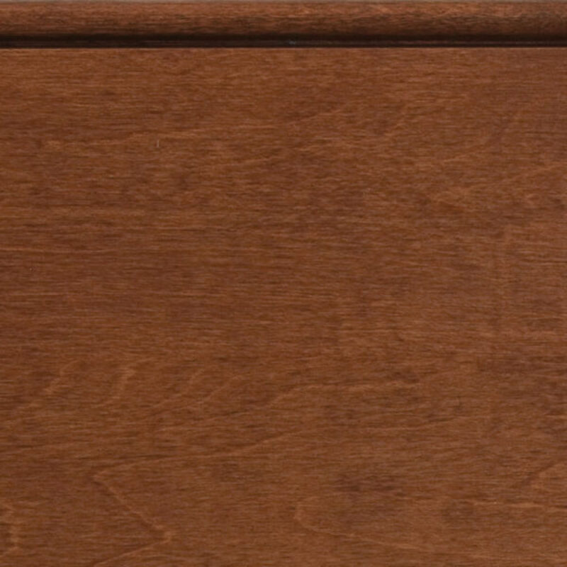 Mallory Flat Panel in Amaretto with Ebony Glaze & Highlight on Oak ...