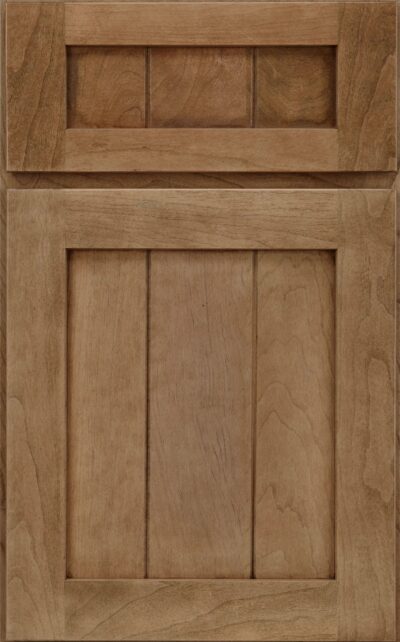 Olympia in Ginger Snap on Cherry | Yorktowne Cabinetry