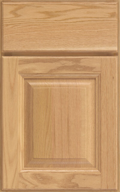 Mallory Raised Panel in Smoke with Ebony Highlight on Oak | Yorktowne ...