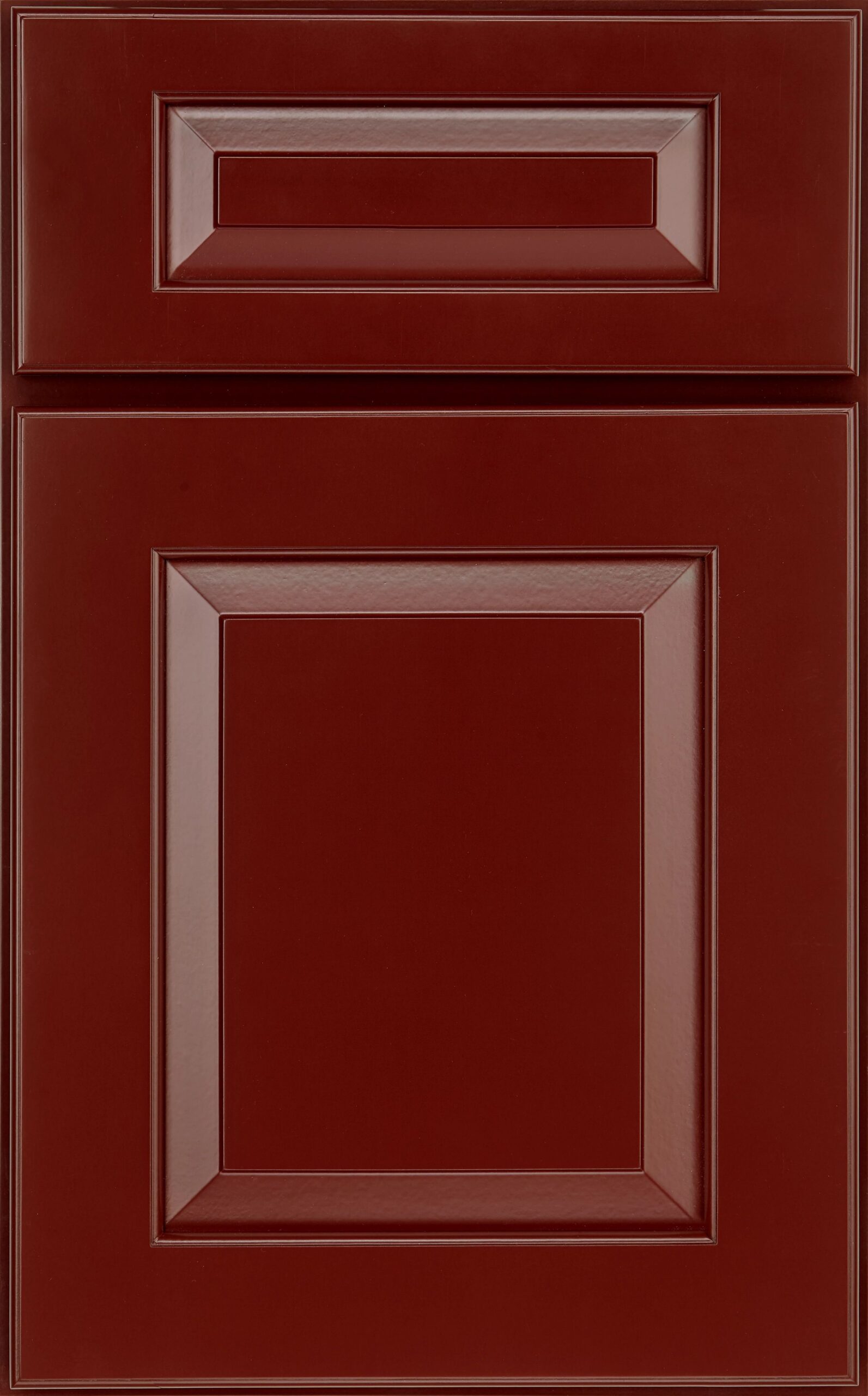 Dearborn Raised Panel in Earl Grey with Ebony Highlight on Paint Grade ...