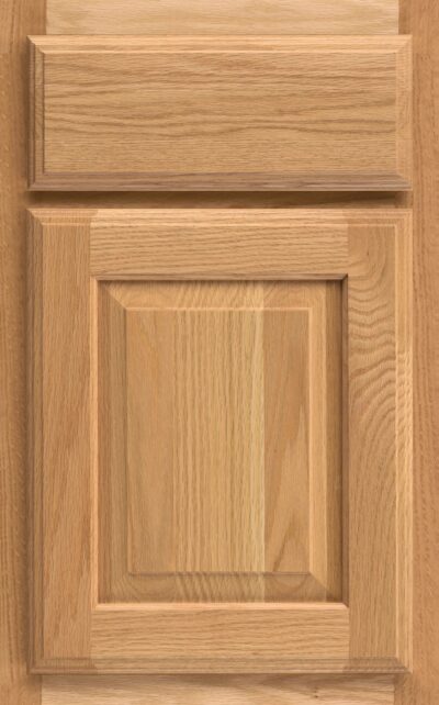 Higgins Raised Panel in Dockside on Oak | Yorktowne Cabinetry